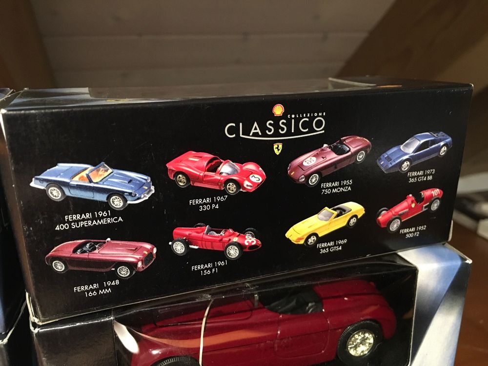 8 x Ferrari - SHELL Collezione Classico Komplett!! (Neu (gemäss ...