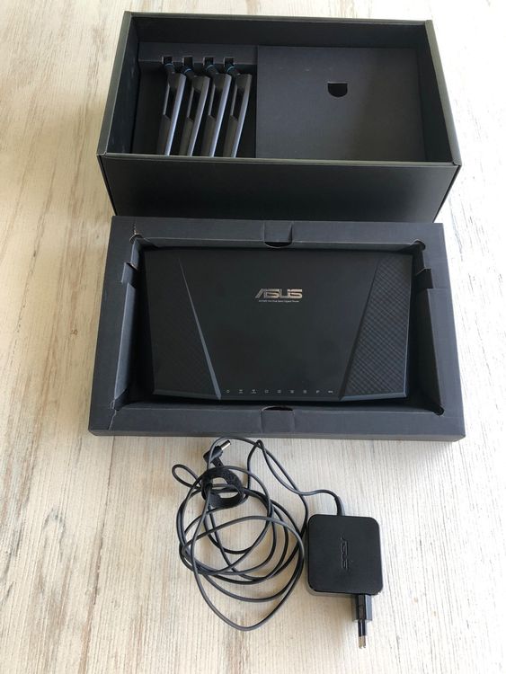 ASUS RT-AC87U WLAN AC2400 Dual-band 802.11ac Gigabit Router (Gebraucht ...