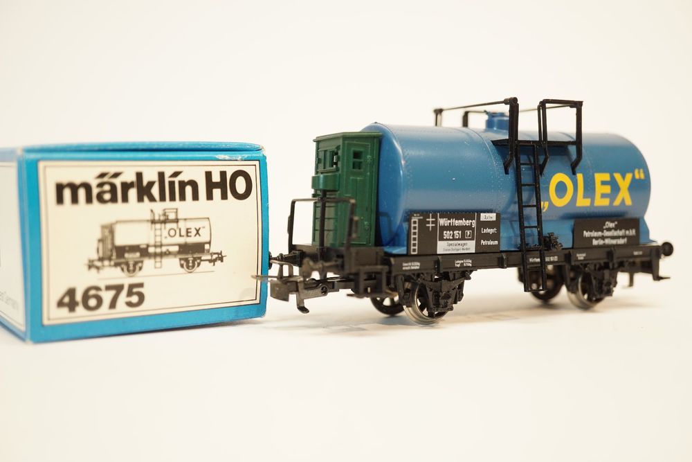 8∂ Märklin 4675 Oldtimerkesselwagen OLEX | Kaufen auf Ricardo