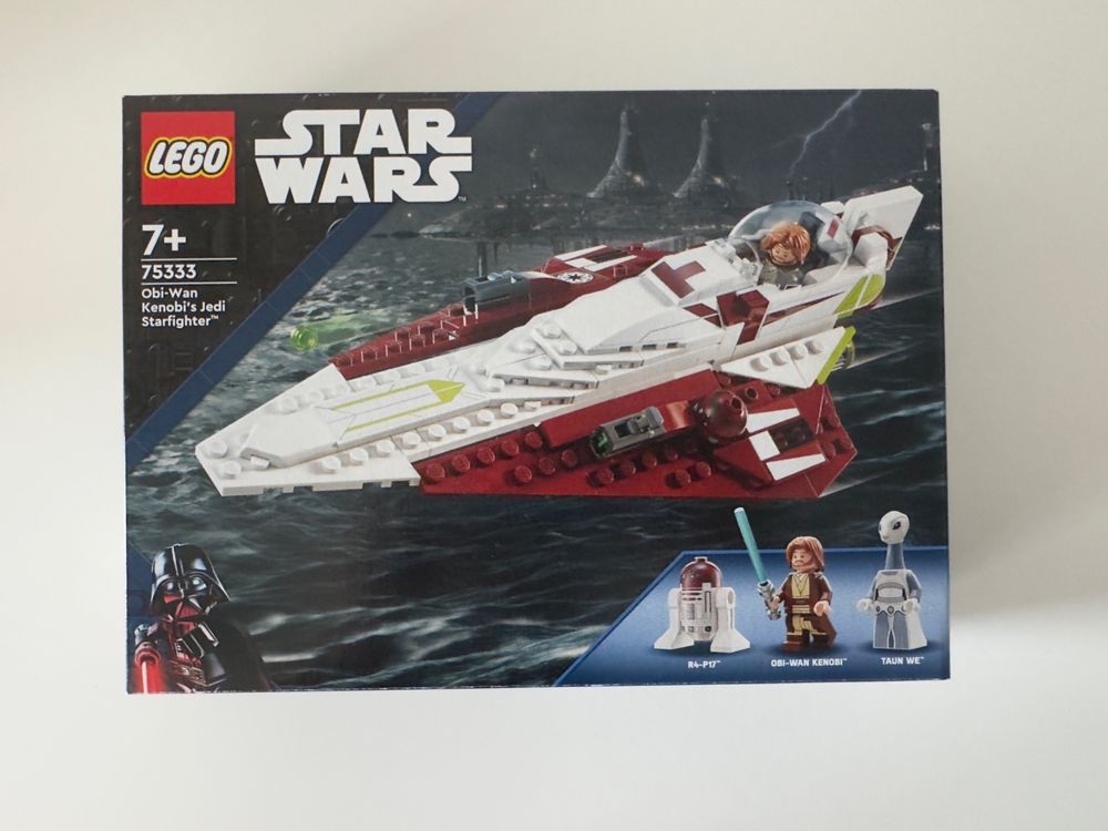 LEGO 75333 Star Wars Le chasseur Jedi d’Obi-Wan Kenobi (Neu und ...