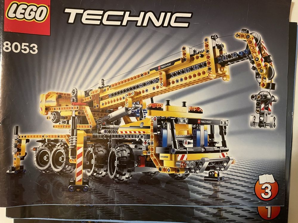 LEGO 8053 Mobile Crane TECHNIC Gelber Mobiler Kran | Kaufen auf Ricardo