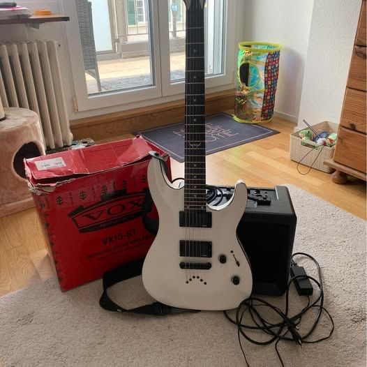 Dean Vendetta E Gitarre Aktive EMG 81 Vox vx15-GT Amp 15Watt (Gebraucht ...