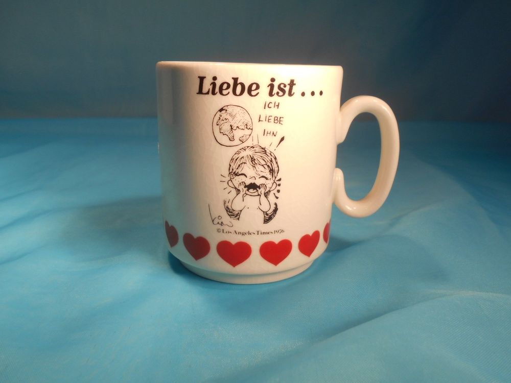 Liebe ist... Tasse, original aus den 70er Jahren (Gebraucht) in Bellach ...