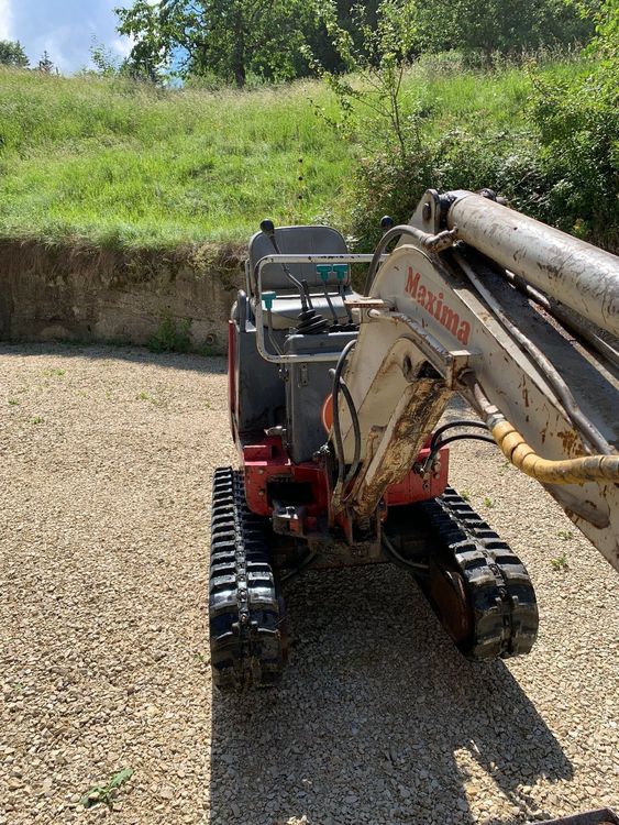 Takeuchi TB 007 0.8t Bagger Kleinbagger Minibagger (Gebraucht) in für ...