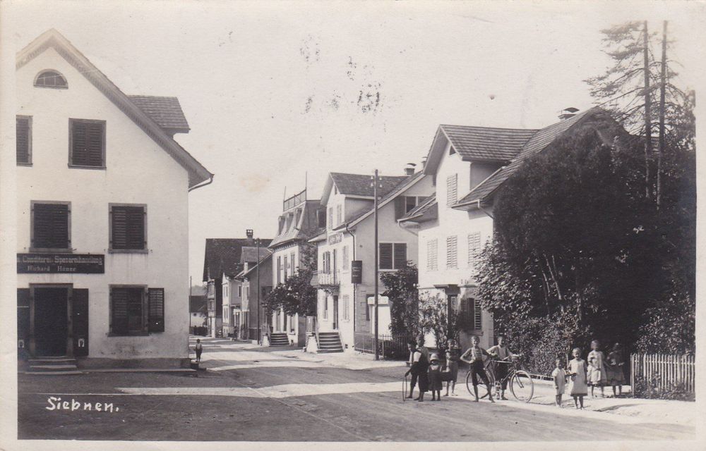 Siebnen,SZ,Foto,1920,Conditorei R.Höner, (Gebraucht) in Lausen für CHF 25 – mit Lieferung auf ...