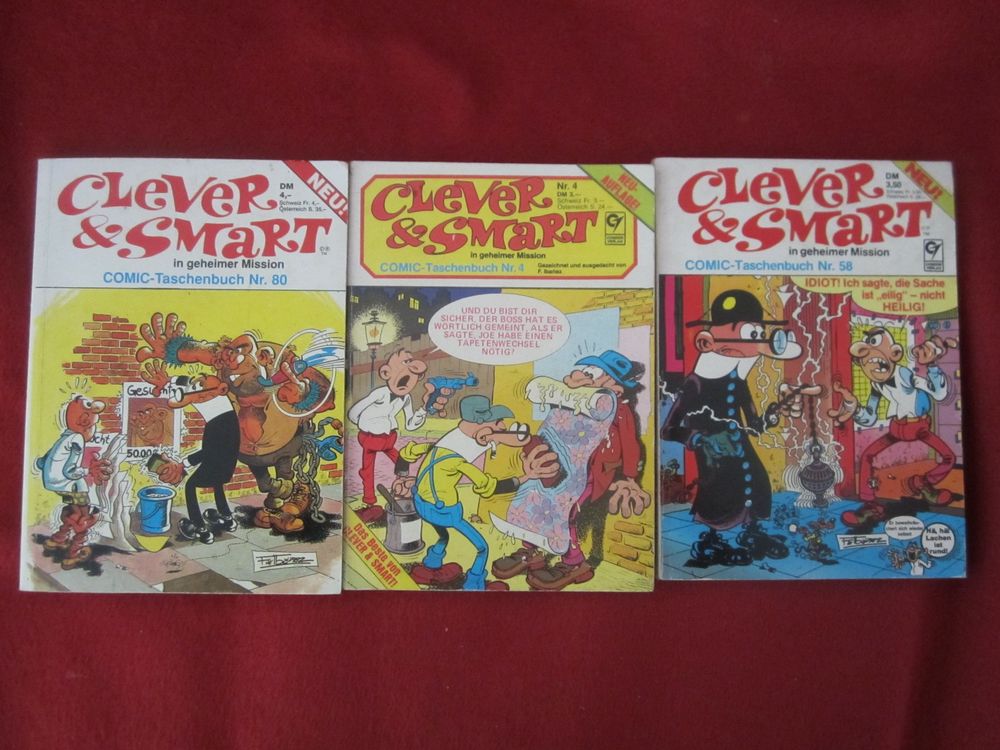 3 Clever & Smart Comics, Nr. 58, 80 & Nr. 4 (TB) (Gebraucht) in ...