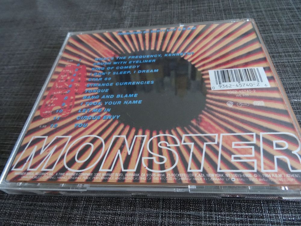 R.E.M. REM - Monster CD (Gebraucht) in Olten für CHF 4 – mit Lieferung ...