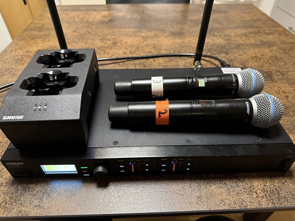 2x Funkmikrofon Shure ULXD K51 Beta58 | Kaufen auf Ricardo