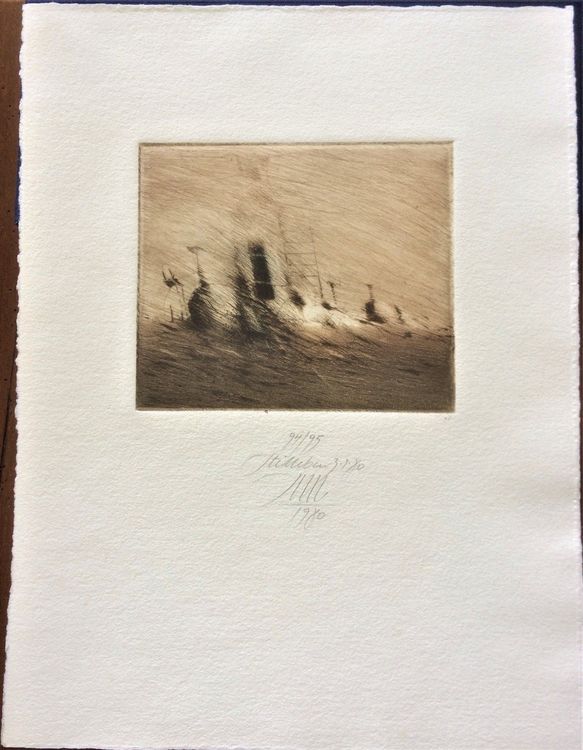 Karl-Ludwig Mordstein, orig. Radierung | Kaufen auf Ricardo