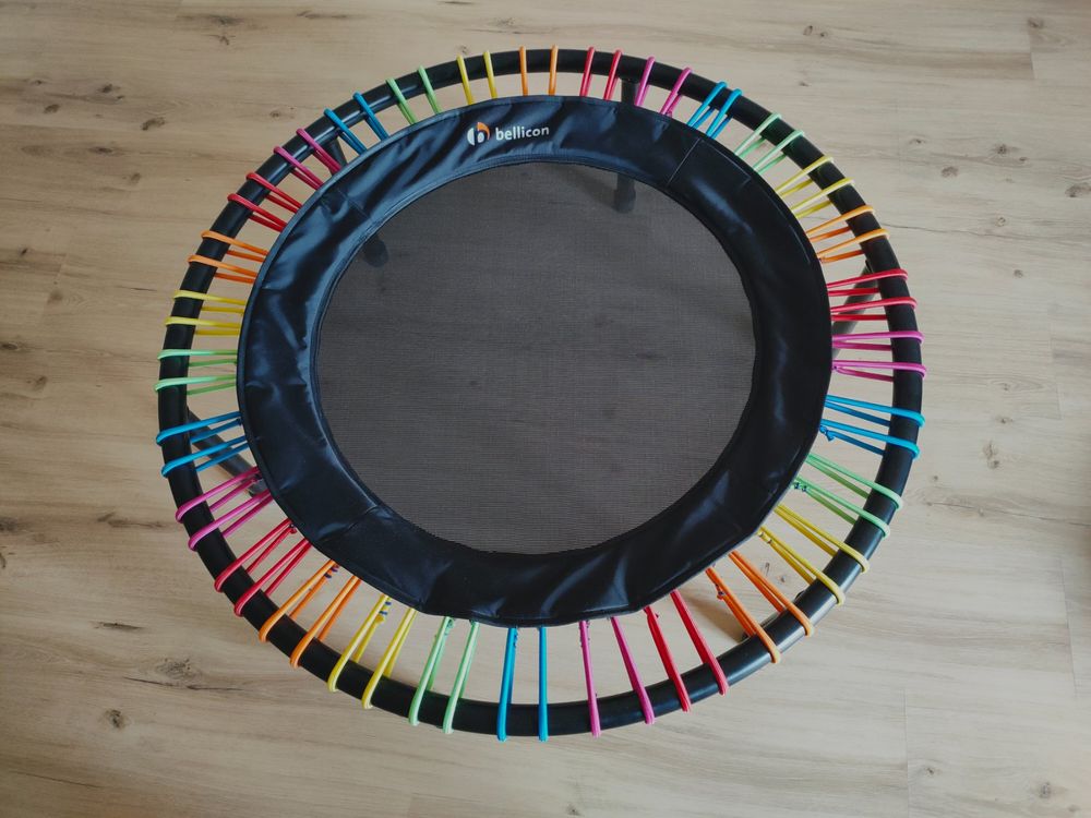 bellicon® Classic Trampolin 100 cm schwarz Regenbogen (Gebraucht) in ...