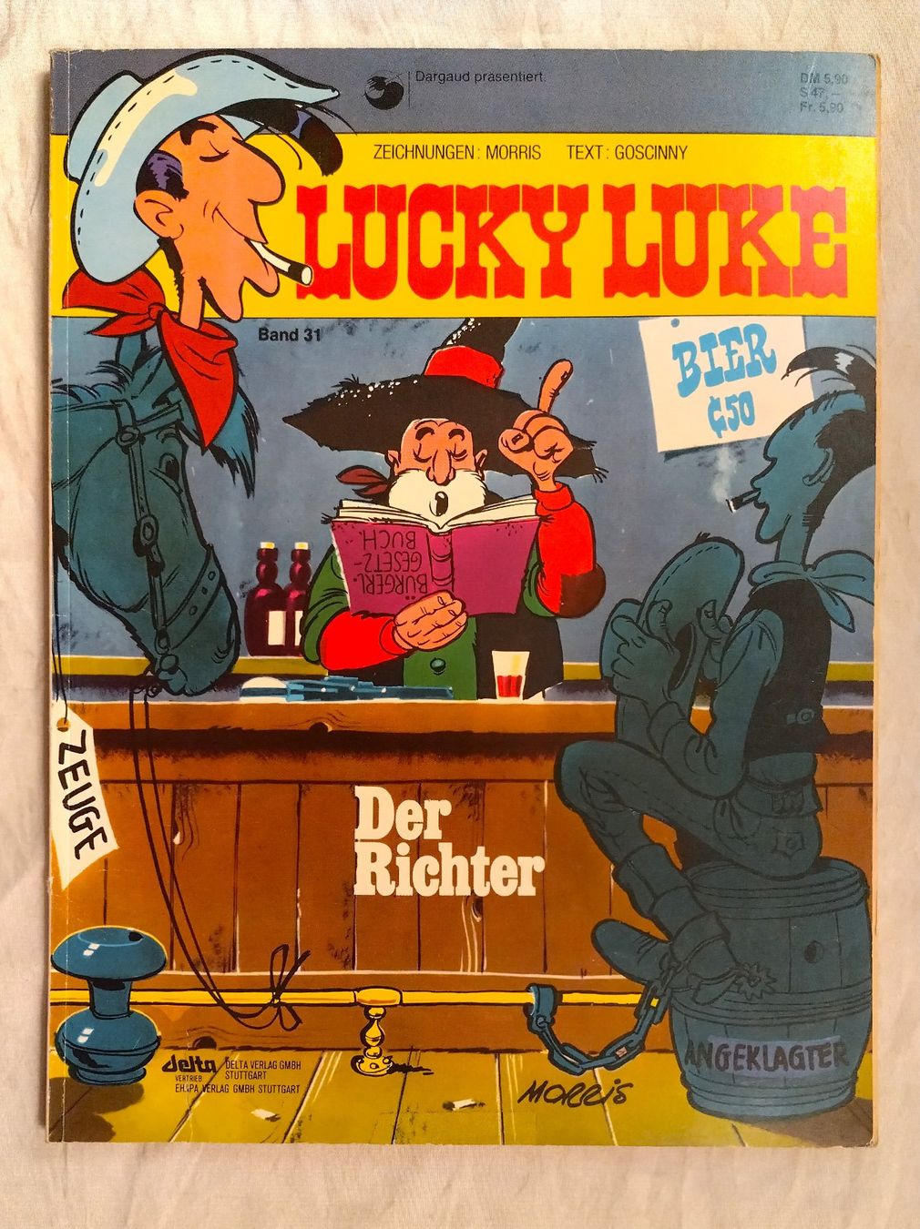 Lucky Luke - Der Richter / 1984 Softcover ab Fr. 4.- (Gebraucht) in ...