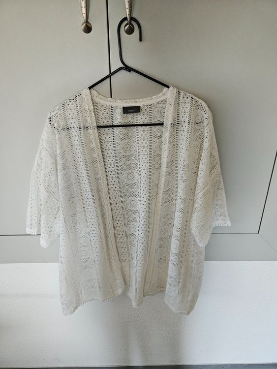 Weisser Häkel-Cardigan, luftig für Sommer (Gebraucht) in Urdorf für CHF ...