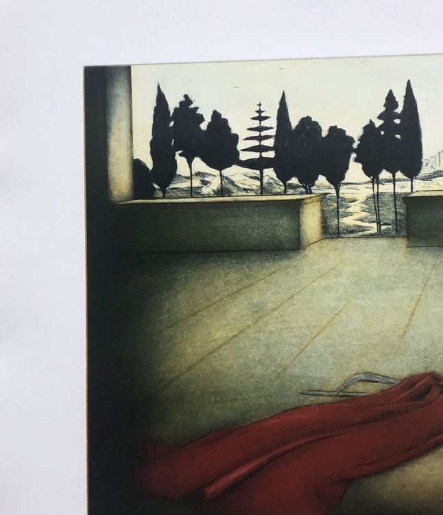 KÜNSTLER ? UNLESERLICH SIGNIERT NUMMERIERT RADIERUNG (Gebraucht) in Gersau für CHF 65 – mit ...