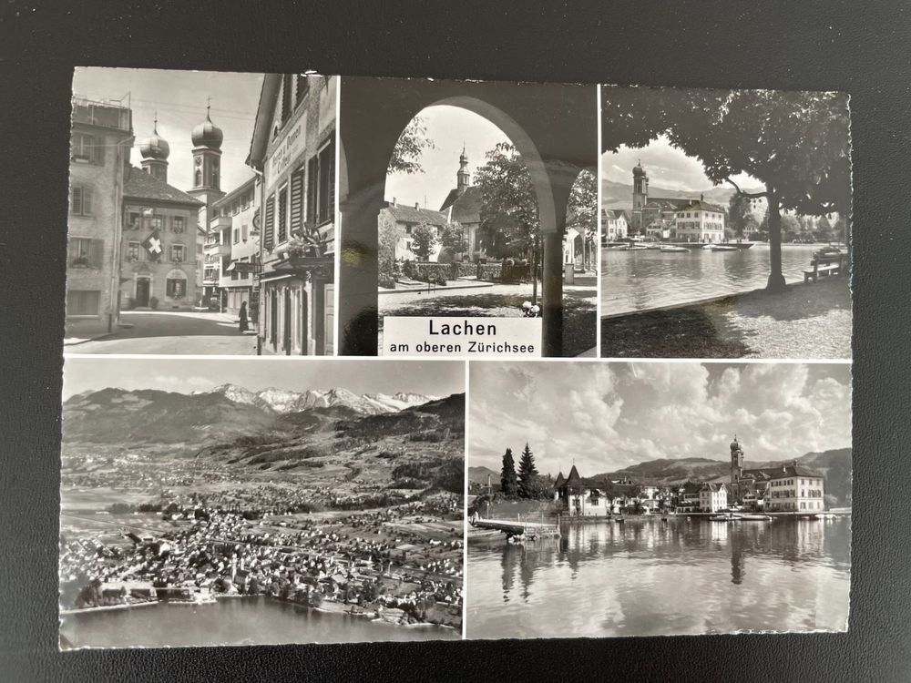 AK SZ Lachen am oberen Zürichsee | Kaufen auf Ricardo