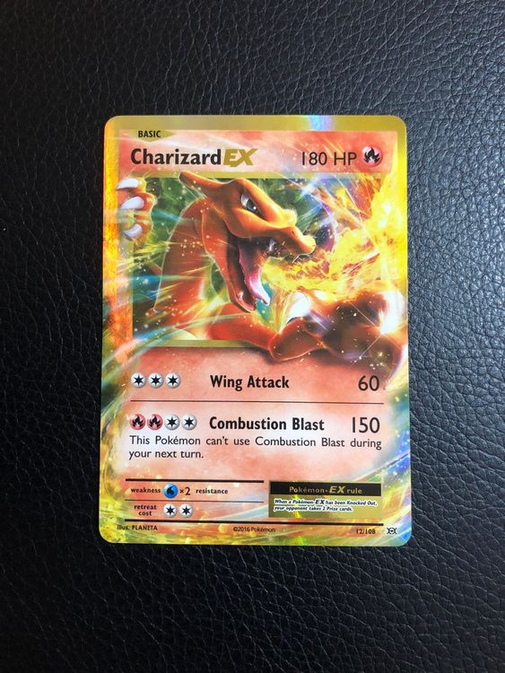 Evolutions Charizard EX 12/108 Ab 1 (Gebraucht) in Paradiso für CHF 23 ...