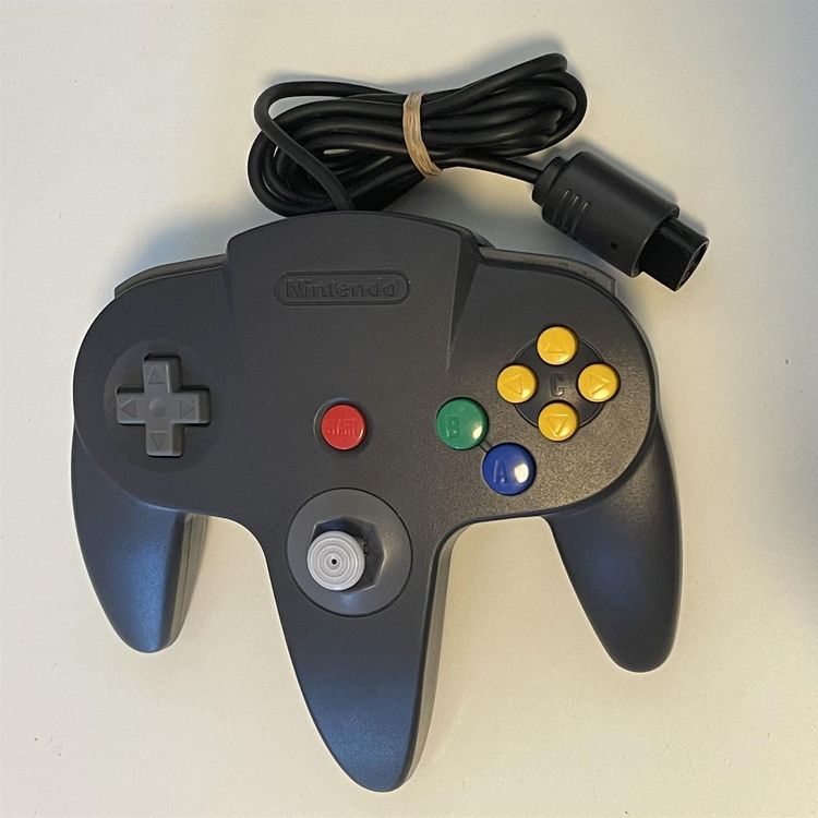 n64 Controller Original Schwarz | Kaufen auf Ricardo