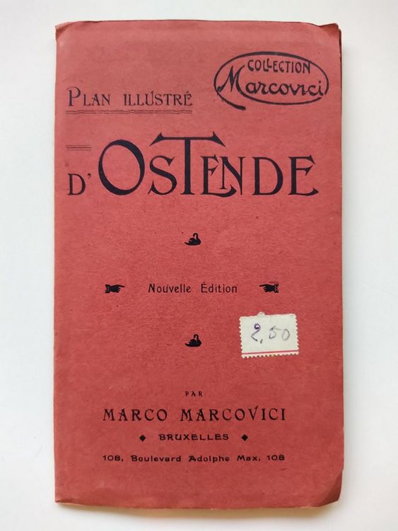 Plan Illustre D' Ostende, Bruxelles, uralt, sauber, Marovici | Kaufen ...