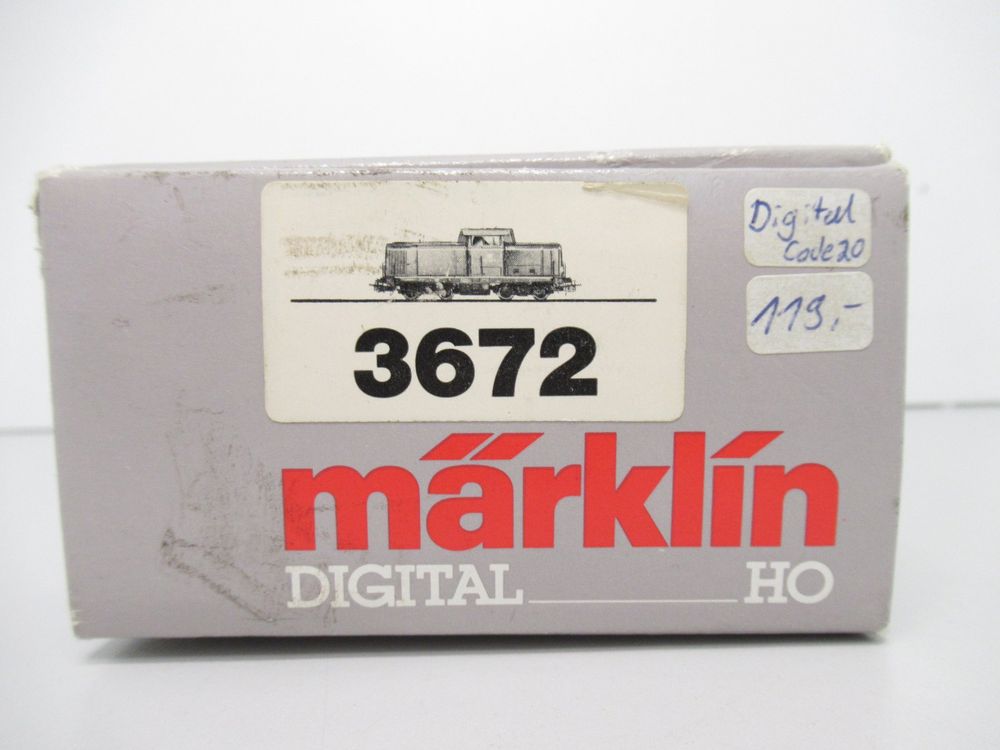 Märklin 3672 Diesellok V212 DB AC WS Digital H0 (Gebraucht) in Basel ...