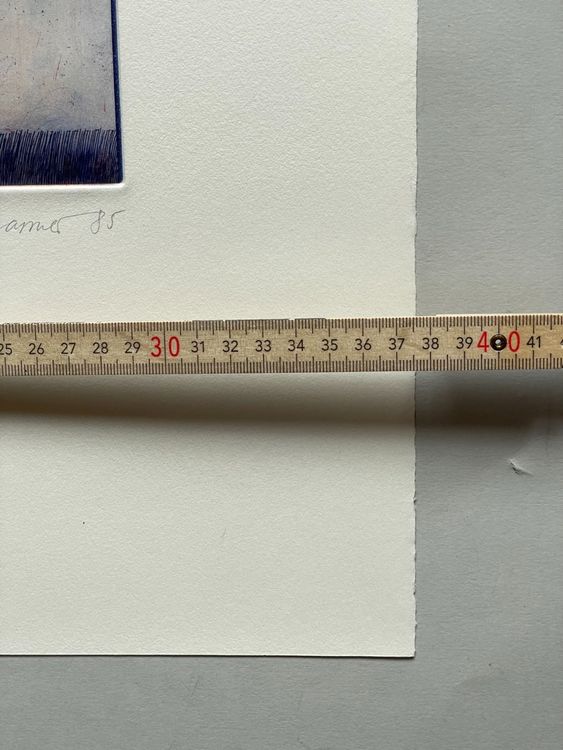Peter MARMET (1949) - Lithographie - signiert (Probedruck) (Gebraucht ...