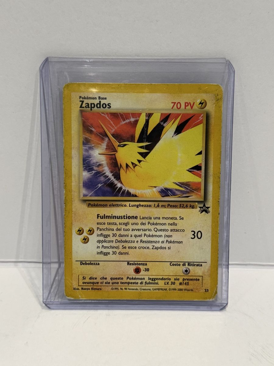 Zapdos - Carte Pokémon IT (D'occasion) à Boécourt pour CHF 8 – avec ...
