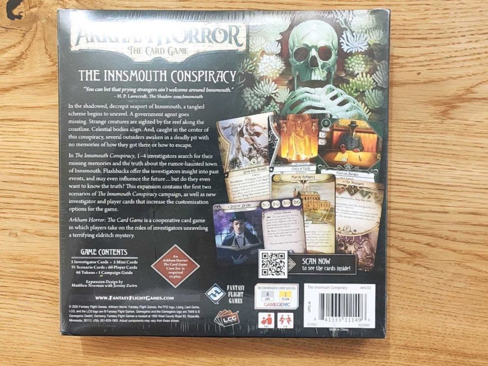 Arkham Horror: The Card Game - The Innsmouth Conspiracy (EN) (Neu und ...