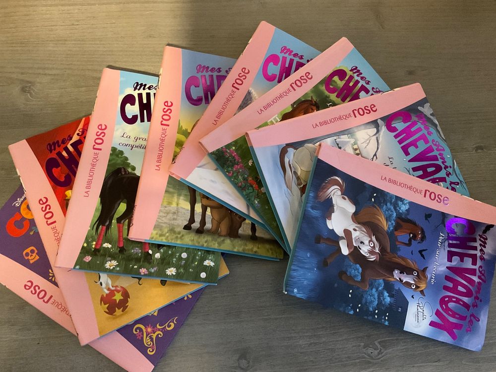 Lot 8 livres La bibliothèque rose 🌸🌹💕 valeur CHF 67.20 | Kaufen auf Ricardo