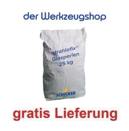 25 kg Glasperlen 40-70 µm Strahlmittel (Neu und originalverpackt) in Schleitheim für CHF 59.9 ...