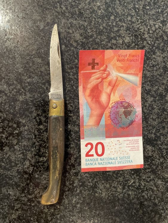 Couteau Pattada avec manche en corne cm.18 (D'occasion) à Glis pour CHF ...