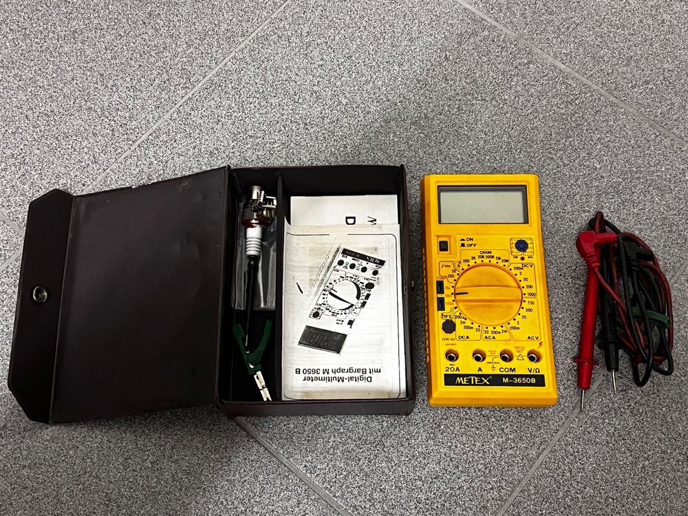 METEX Digital Multimeter M-3650-B ab 1.- (Gebraucht) in Unterägeri für ...