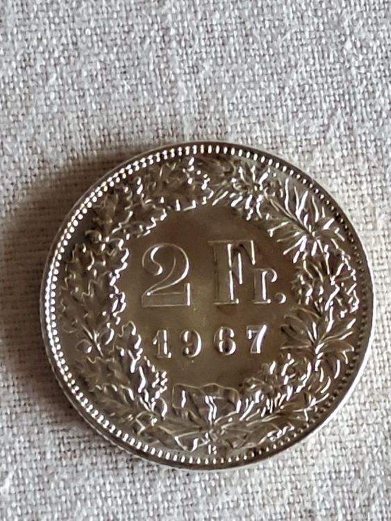 Münze - 2 Franken - 1967 | Kaufen auf Ricardo