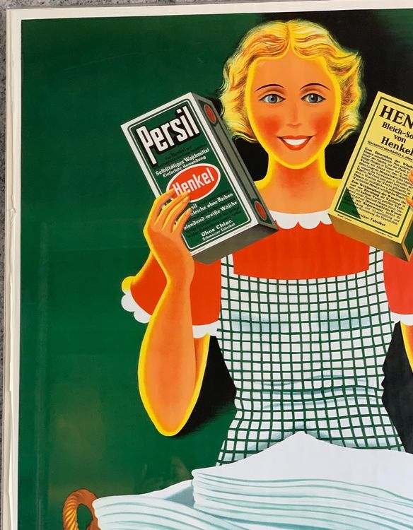 Vintage grosses Persil Litho Plakat | Kaufen auf Ricardo