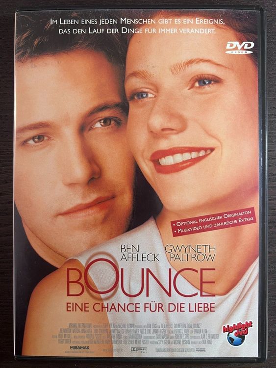 Bounce - Eine Chance für die Liebe (Gebraucht) in Zürich für CHF 1.9 – mit Lieferung auf Ricardo ...