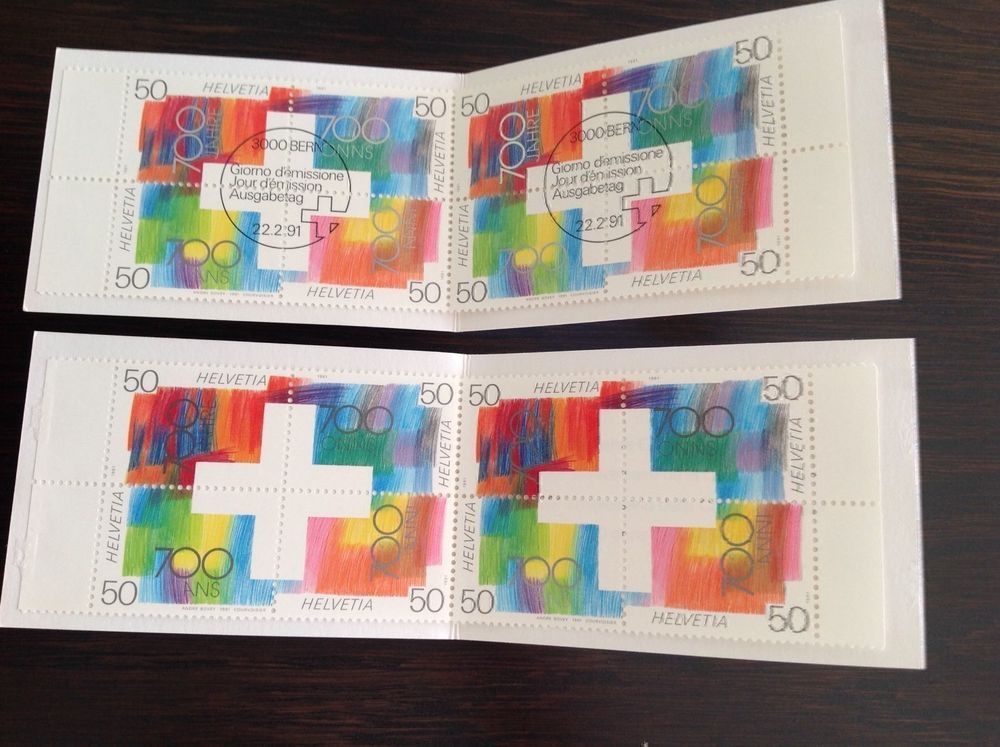 Markenheft 700 Jahre Eidgenossenschaft (Gebraucht) in Horw für CHF 4 – mit Lieferung auf Ricardo ...