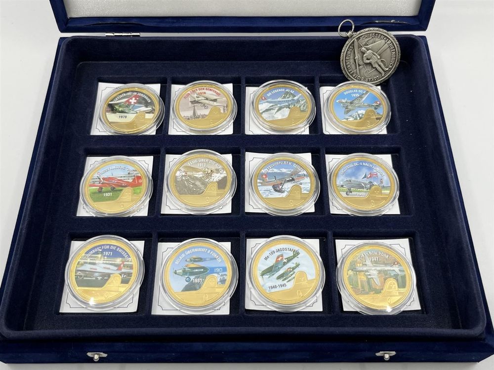 S537) Lot 13 Medaille mit Etui (Gebraucht) in Solothurn für CHF 49.95 – mit Lieferung auf ...