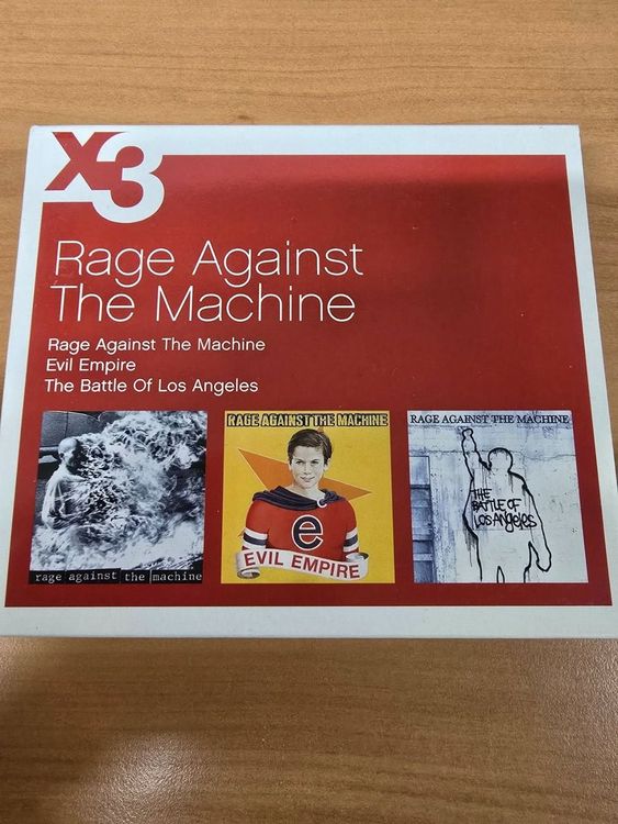 3 CD Box - Rage Against The Machine (Gebraucht) in Biberist für CHF 10 ...