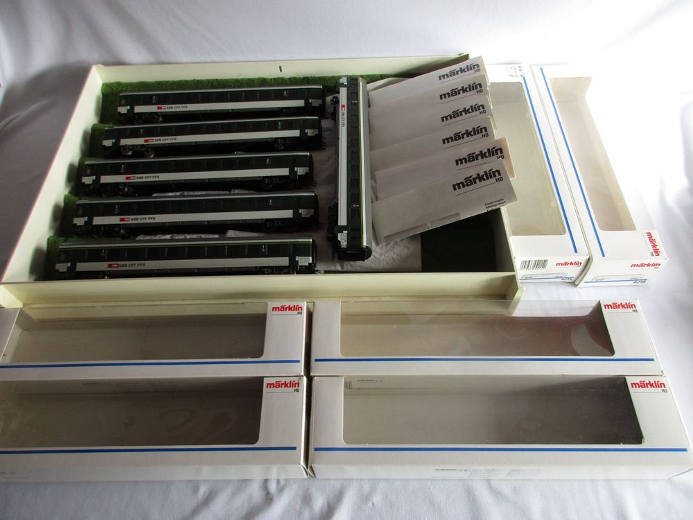 Märklin HO/WS 4216 4 Stk. Personenwagen 2. Kl. und... (255) | Kaufen ...