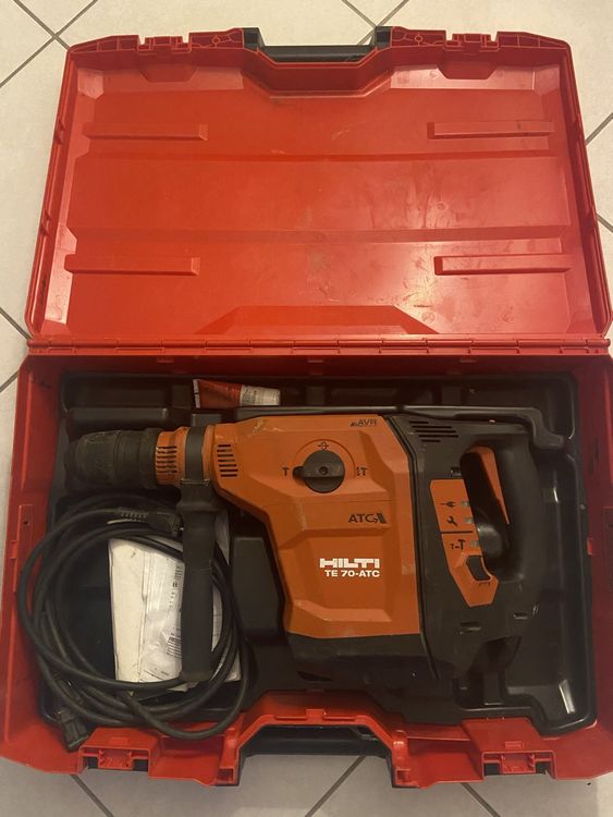 Perforateur/Bohrhammer Hilti TE 70 ATC AVR (Gebraucht) in Echallens für CHF 1350 – mit Lieferung ...