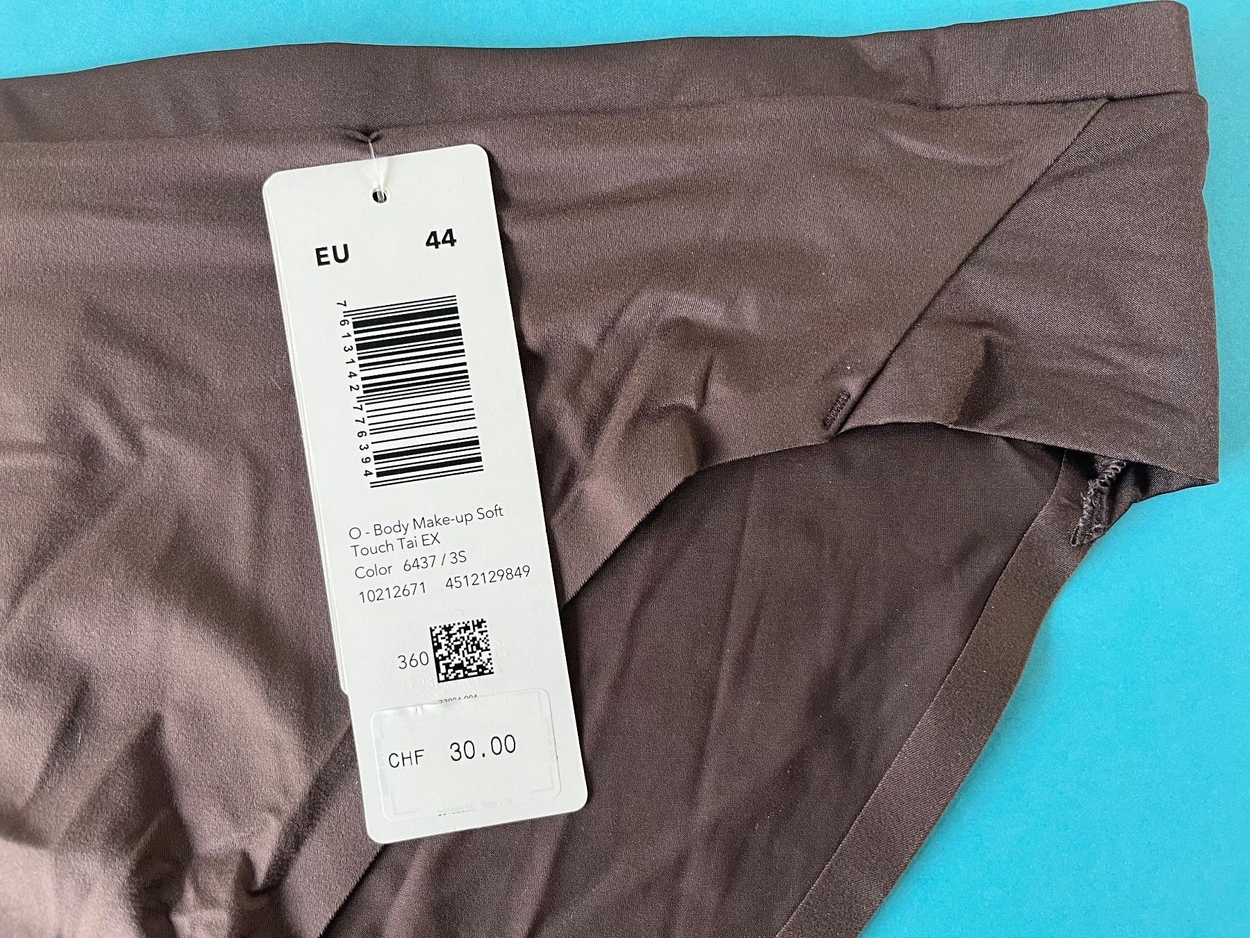 Slip Tai, Body Make-up Soft Touch, Triumph, Gr.44, grau/brau (Neu und ...