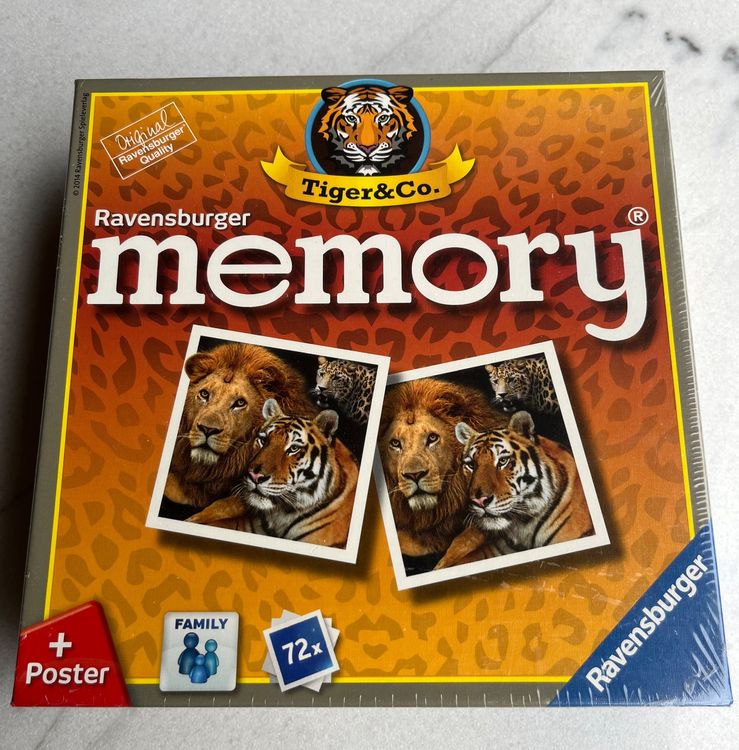 Tiger & co Memory Ravensburger (Gebraucht) in La Tour-de-Peilz für CHF ...