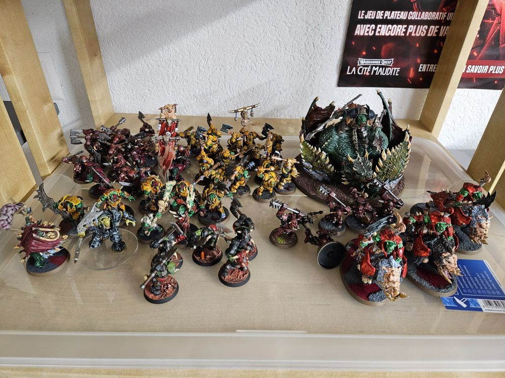Warhammer Age of Sigmar Ironjawz army (Gebraucht) in Bévilard für CHF ...