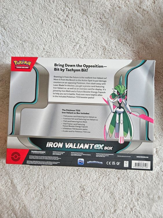 Pokémon TCG - Iron Valiant ex Box EN | Kaufen auf Ricardo