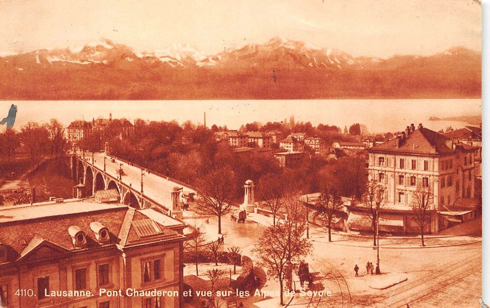 Lausanne, Pont Chauderon, belebt (Gebraucht) in Ottikon b.Kemptth. für CHF 1 – mit Lieferung auf ...