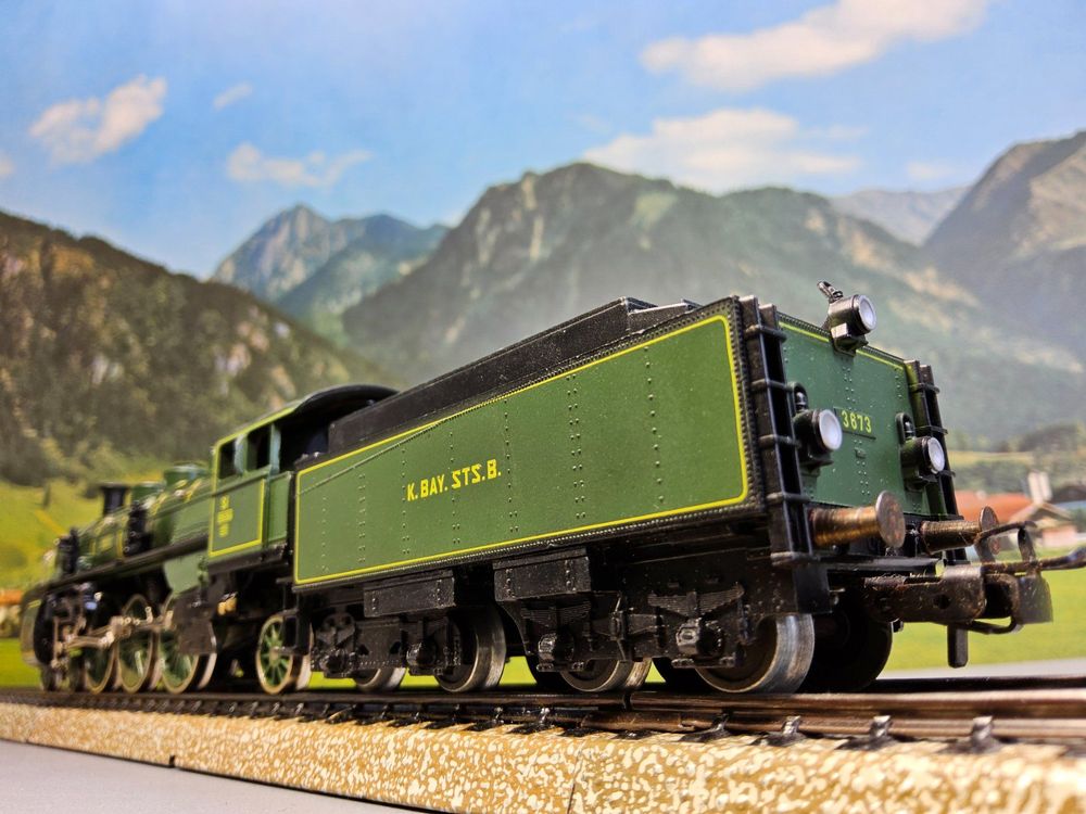Märklin 33185 _ Dampflokomotive 3/6 K. bay. ST. B _ OVP _ H0 (Gebraucht ...