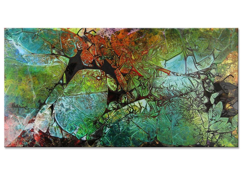 Original Gemälde Galerie "Just so" abstrakt (Neu (gemäss Beschreibung)) in Dresden für CHF 290 ...