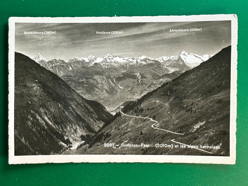 Pass Der Berner Alpen