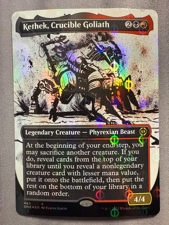 Kethek, Crucible Goliath COMPLEAT FOIL Variant 465 ONE (Neu (gemäss Beschreibung)) in Windlach ...