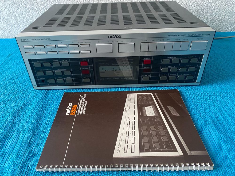 ReVox B 286 Tuner Preamplifier (Gebraucht) in Langenthal für CHF 380 – mit Lieferung auf Ricardo ...