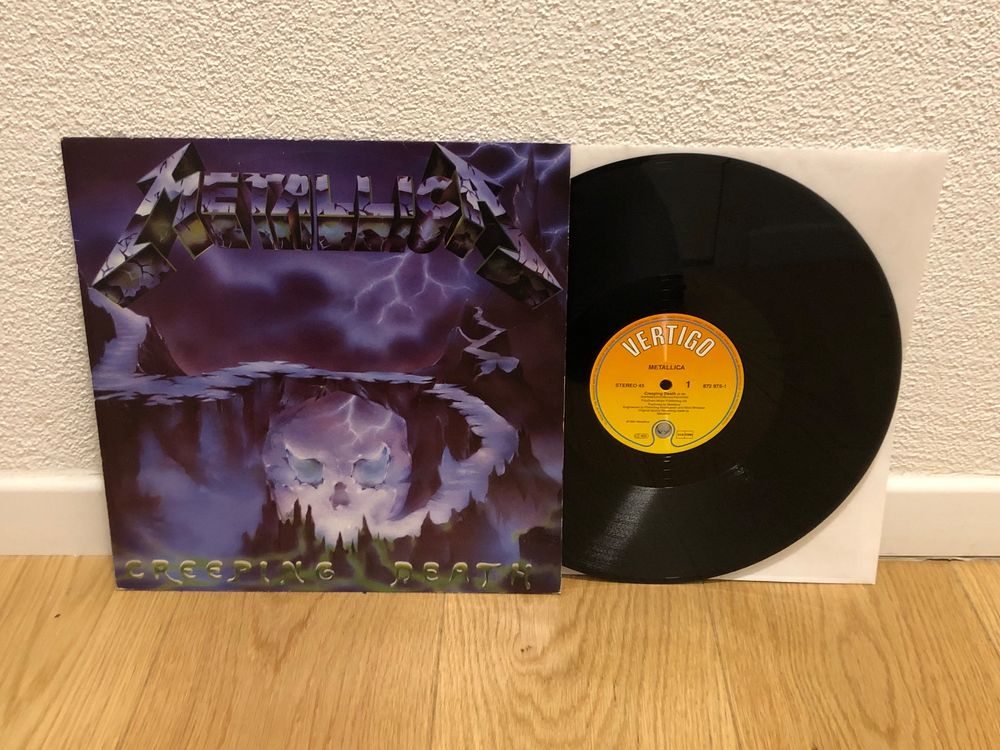 METALLICA - CREEPING DEATH 12" EP 1990 VERTIGO HEAVY METAL | Kaufen auf ...