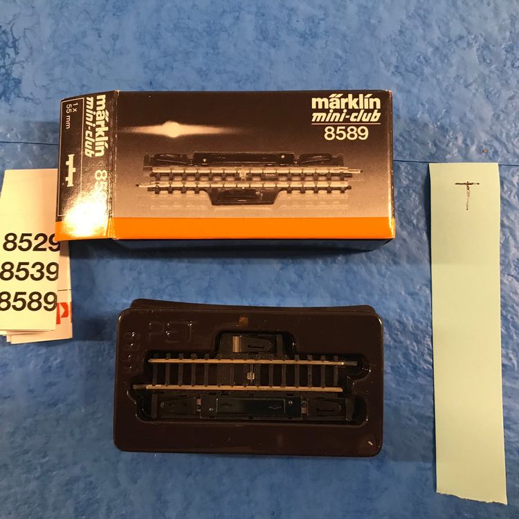 8589 Märklin Schaltgleis gerade Länge 55 mm | Kaufen auf Ricardo
