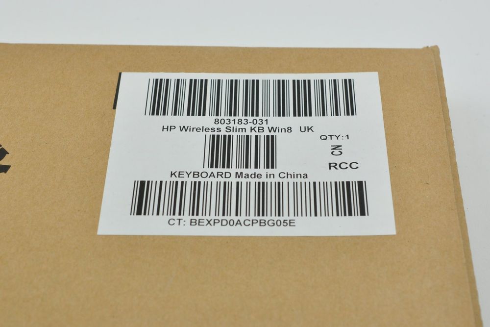 HP Funktastatur 803183-031 UK Neu, ohne Dongle und Maus (Neu und ...